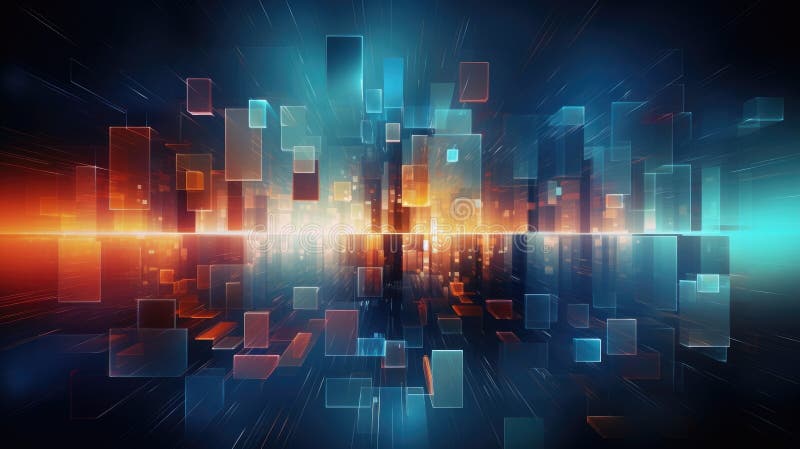 Tech Evolution Unveiled: Abstract Background for Business Development ...