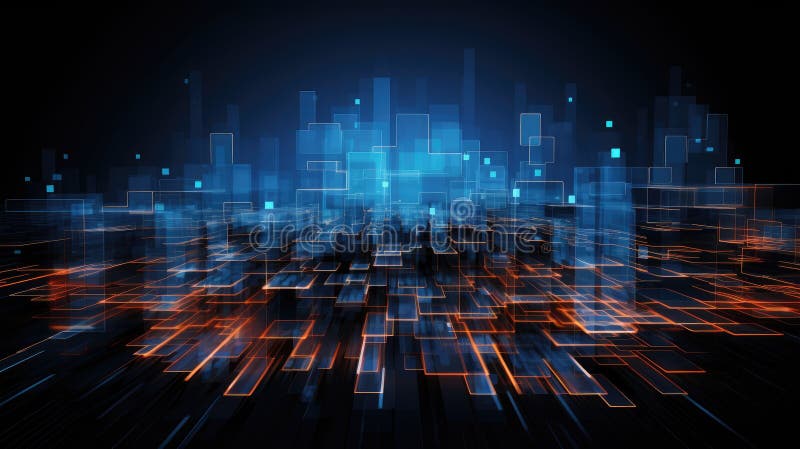 Tech Evolution Unveiled: Abstract Background for Business Development ...