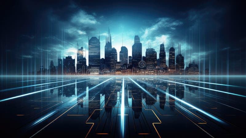 Tech Evolution Unveiled: Abstract Background for Business Development ...