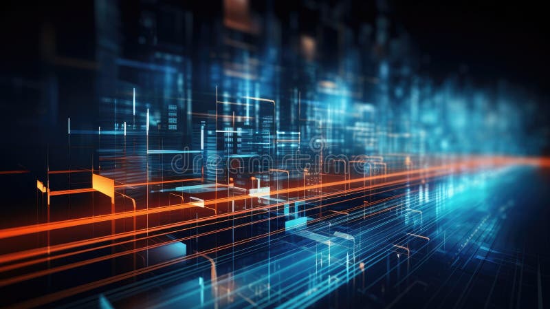 Tech Evolution Unveiled: Abstract Background for Business Development ...