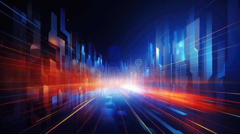 Tech Evolution Unveiled: Abstract Background for Business Development ...