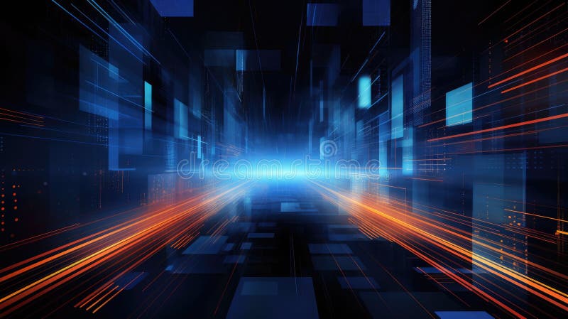 Tech Evolution Unveiled: Abstract Background for Business Development ...