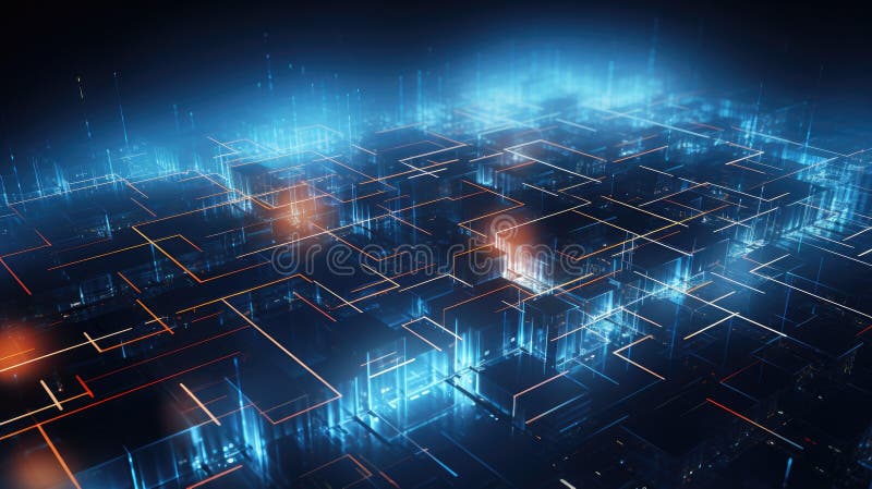 Tech Evolution Unveiled: Abstract Background for Business Development ...