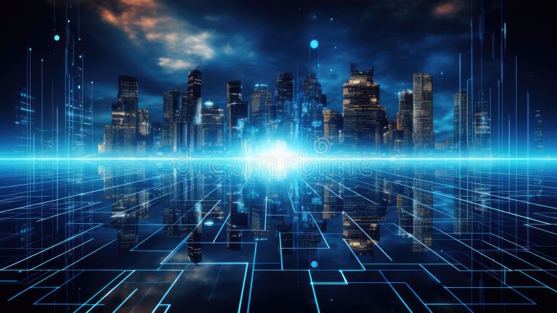 Tech Evolution Unveiled: Abstract Background for Business Development ...