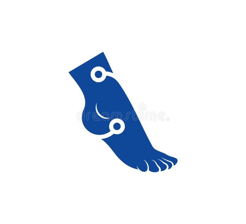 Tech Foot Logo Vector Template, Creative of Foot Logo Design Concepts ...