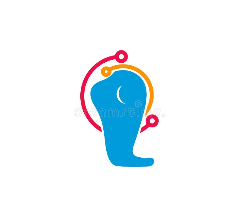 Foot Print Tech Stock Illustrations – 135 Foot Print Tech Stock ...