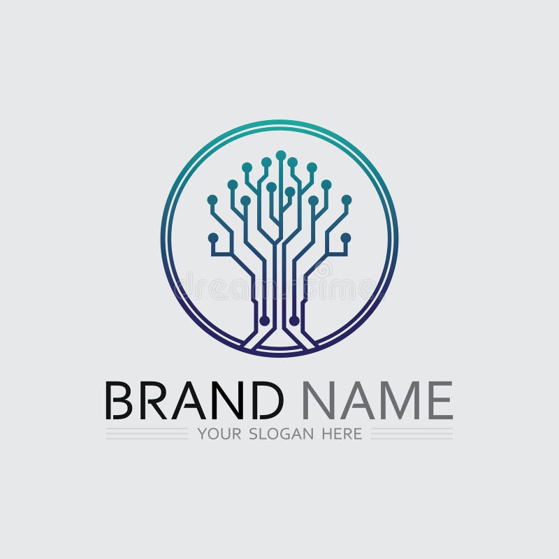 Tech Gear Logo Vector Design Template. Technology Logo Template Design ...