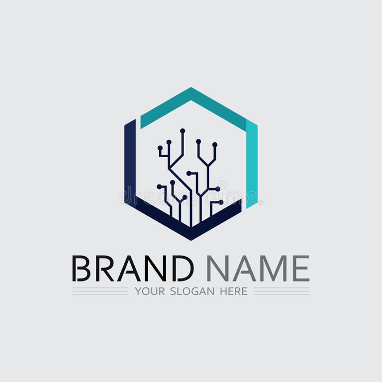 Tech Gear Logo Vector Design Template. Technology Logo Template Design ...