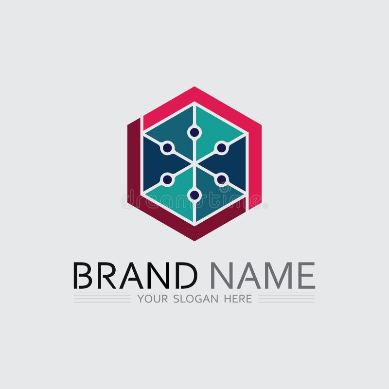 Tech Gear Logo Vector Design Template. Technology Logo Template Design Vector, Emblem, Design ...