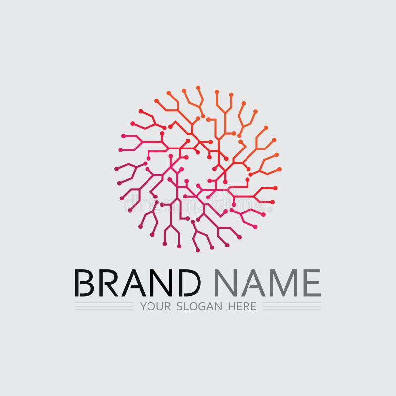 Tech Gear Logo Vector Design Template. Technology Logo Template Design ...