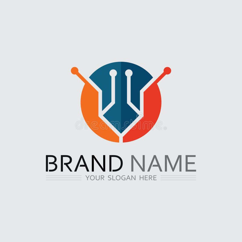 Tech Gear Logo Vector Design Template. Technology Logo Template Design ...