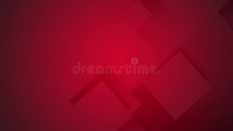 Tech Geometric Abstract Minimal Motion Background on Dark Red Stock ...