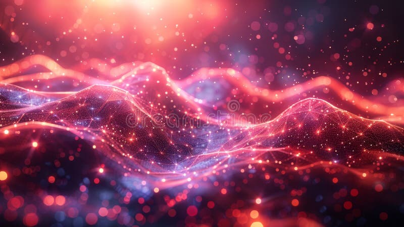 Tech Geometric Art, Geometric Shapes and Lines in Tech Background ...