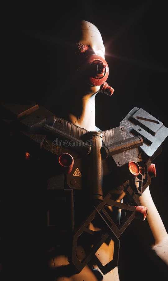 Tech Guard 2 stock photo. Image of charecter, guard - 123561564