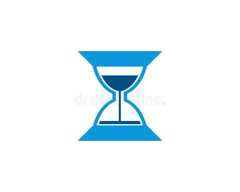 Tech Hourglass Logo Icon Template Stock Vector - Illustration of sign ...