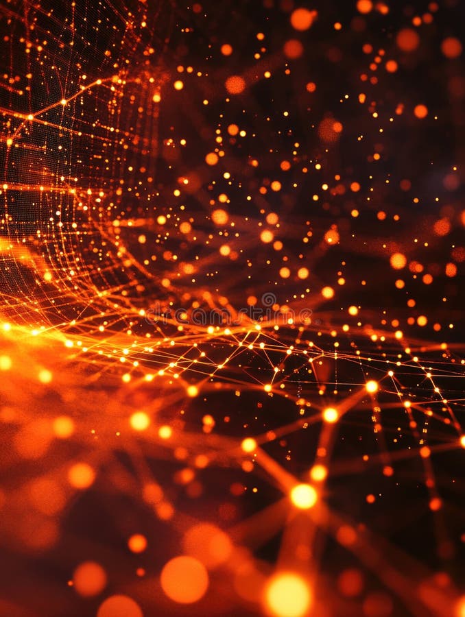 Tech Infinity: a Digital World of Connections Stock Photo - Image of ...