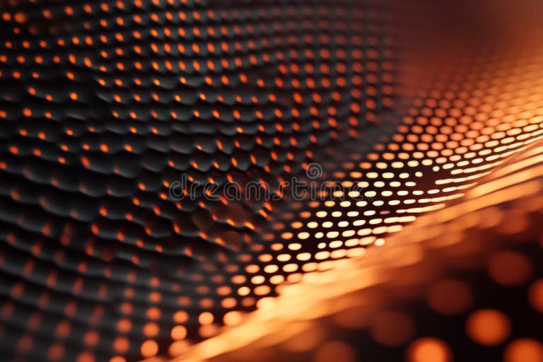 A Tech-infused 3D Background Featuring Hexagonal Tiles Embedded with ...