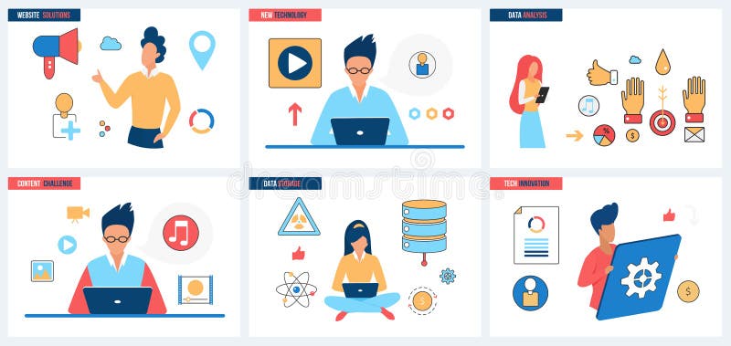 Tech Innovation, Analysis and Data Storage, Website Content Improvement ...