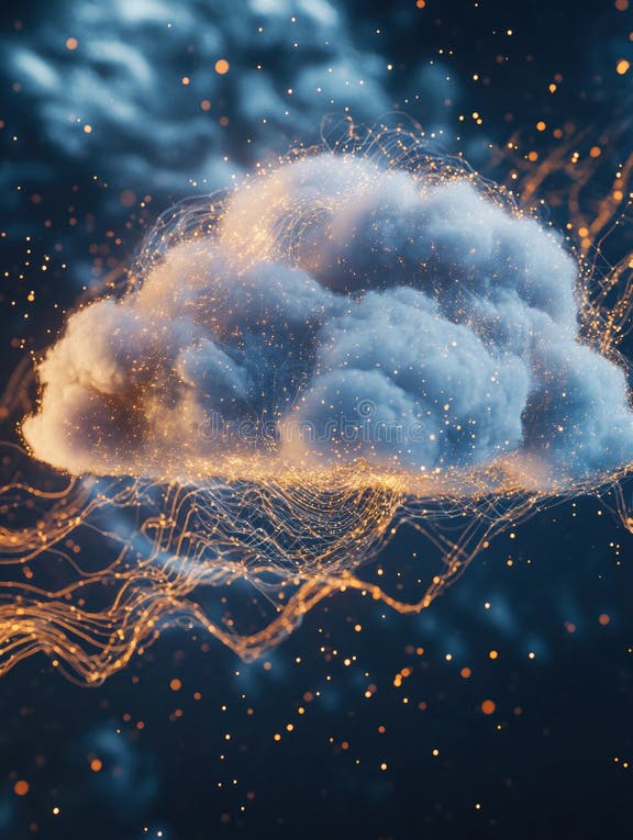 Tech Innovation and Digital Transformation Concept - AI, Machine Learning, Cloud Computing Stock ...