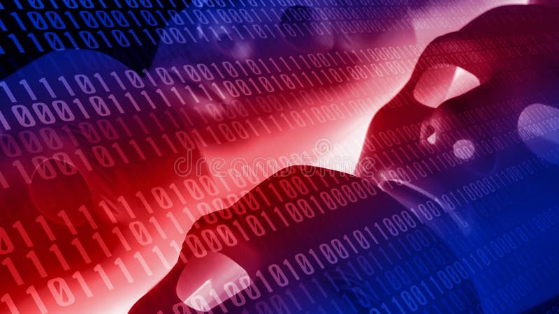 Tech Innovation Unleashed The Design Of Binary Code And Ai In Computer Science Stock Image