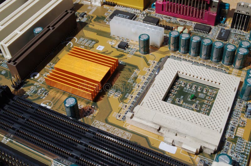 Tech inside stock image. Image of orange, close, calculation - 14356265