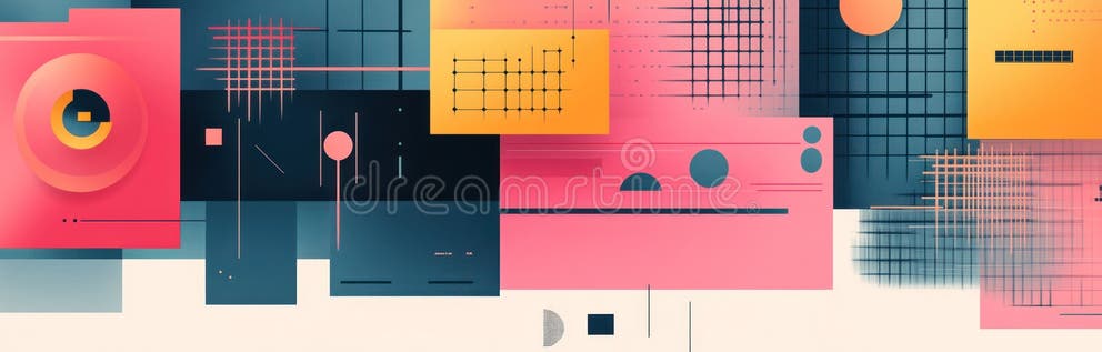 Tech-inspired Abstract Design with Circuit Boards, Binary Code, and ...