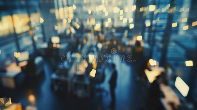 Tech-inspired Blurred Space Reflecting Contact and Call Support Zone ...