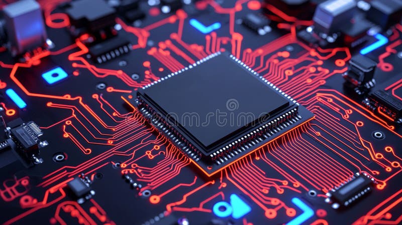 A Tech-inspired Future is Hints in an Intricate Circuit Network Stock ...