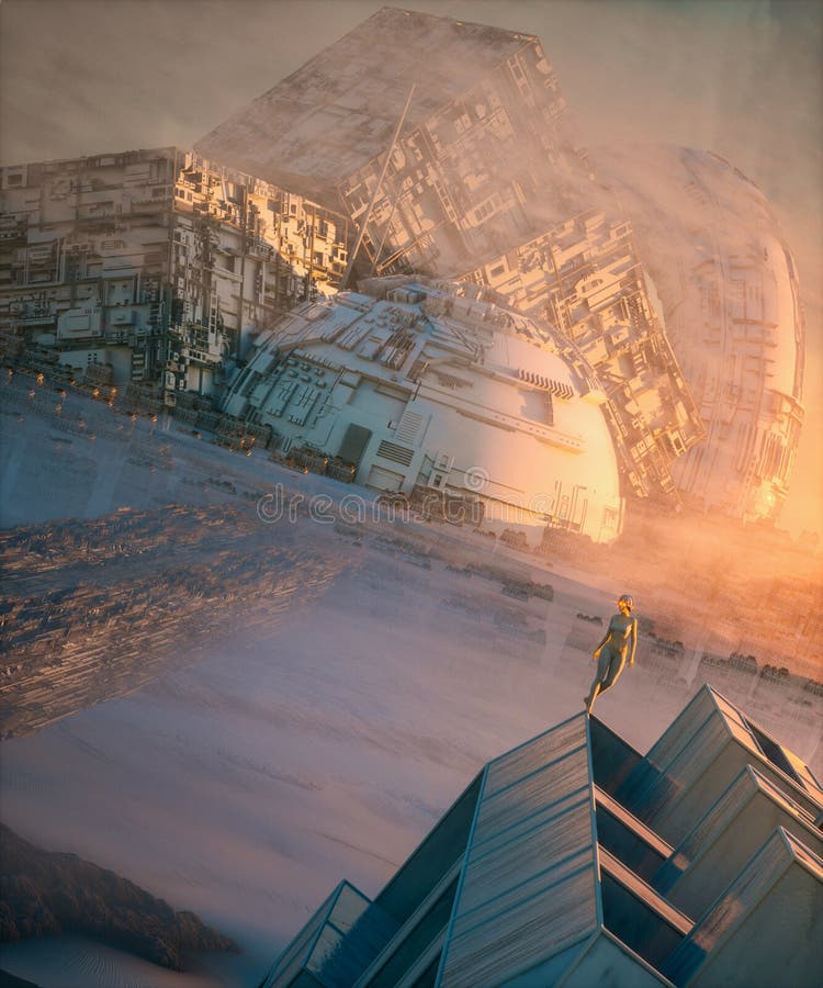 Tech Junk stock illustration. Illustration of fantasy - 123012928