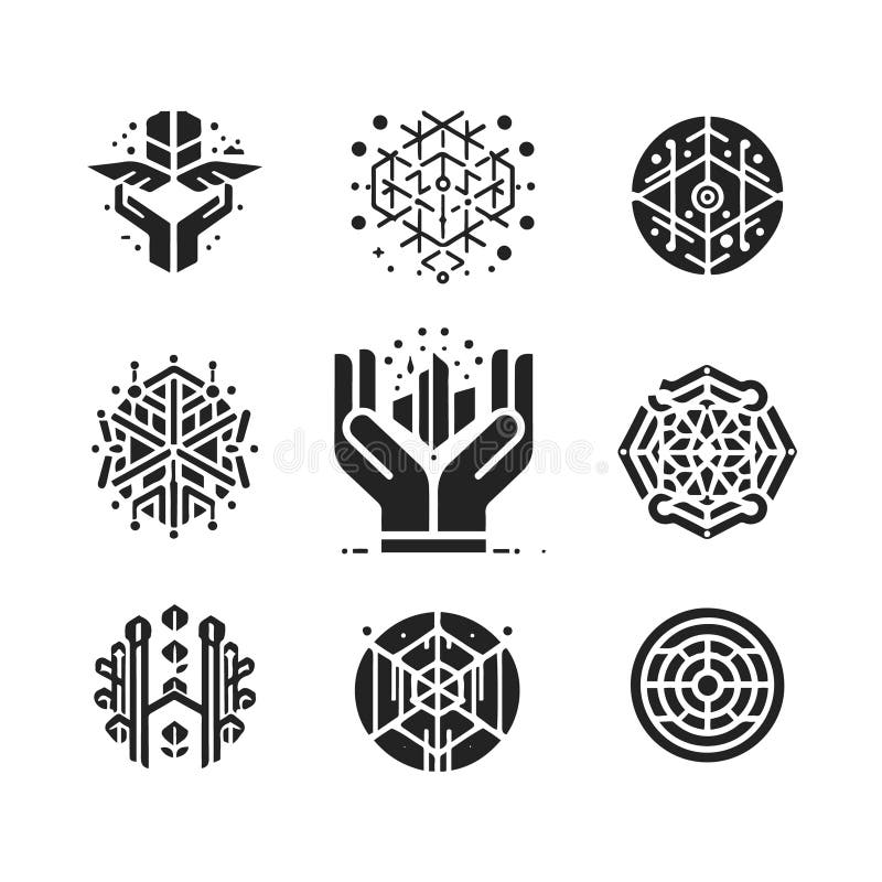 Tech Logo Black Stock Illustrations – 88,639 Tech Logo Black Stock ...