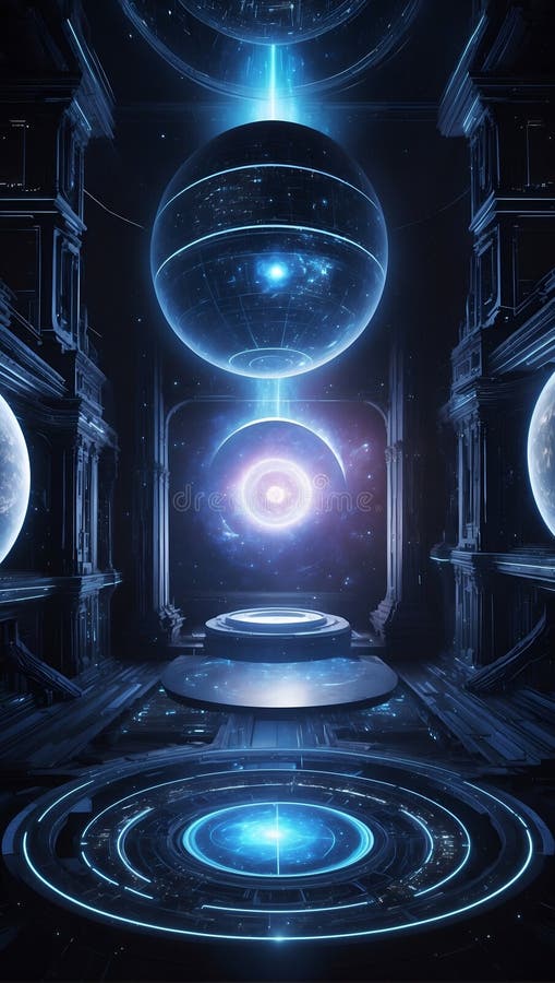 Tech Marvel: QuantumQuotient S DataEclipse Odyssey. AI Generate Stock ...