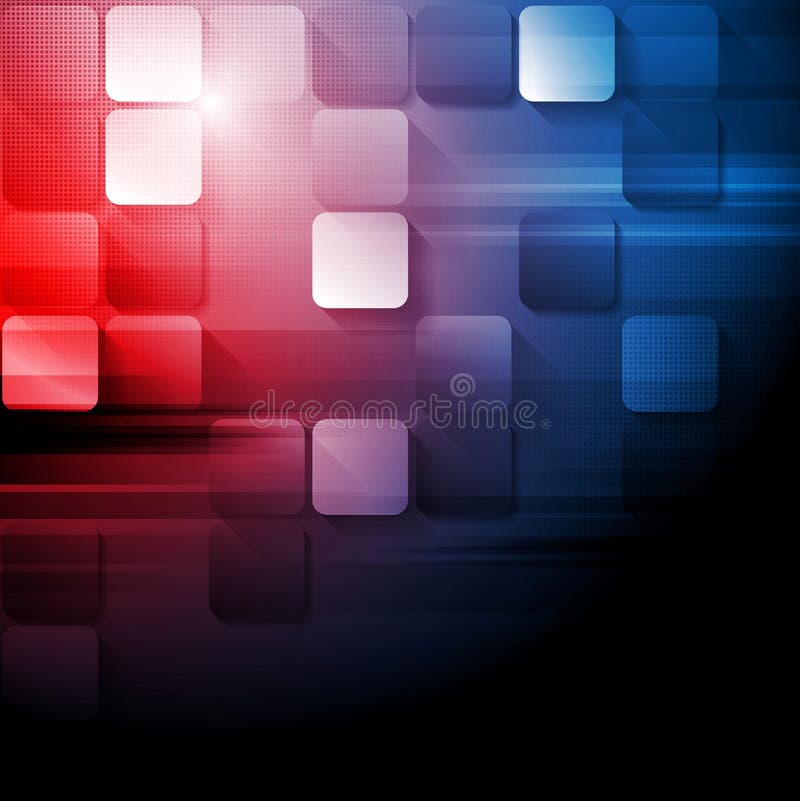 Tech Modern Bright Background Stock Vector - Illustration of cover ...