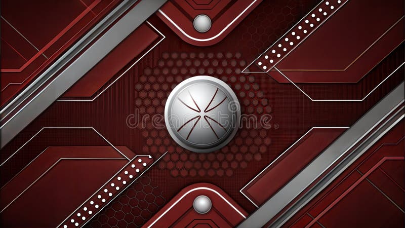 Tech Noir Illustration: a Futuristic Abstract Design Background Stock ...
