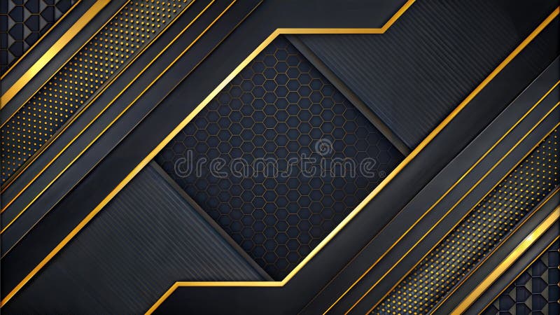 Tech Noir Illustration: a Futuristic Abstract Design Background Stock ...