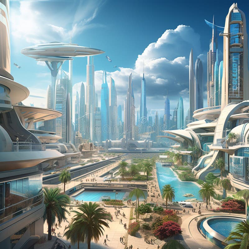 The Tech Oasis: a Refuge of Innovation in the Digital Desert Stock ...