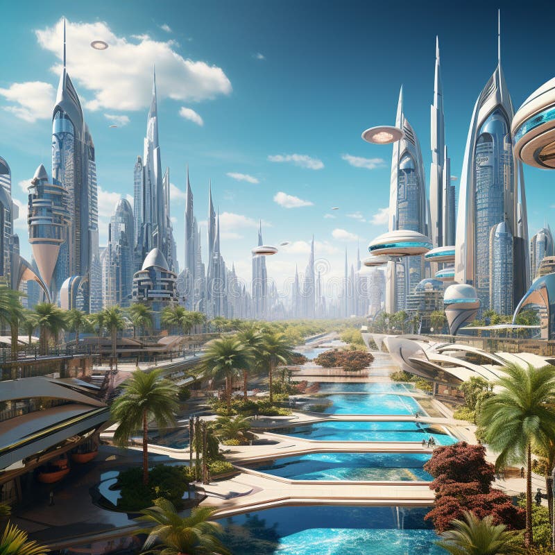 The Tech Oasis: a Refuge of Innovation in the Digital Desert Stock ...