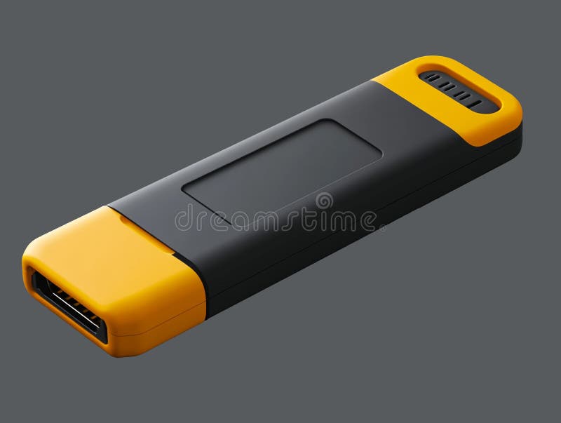 Tech Pen Drive Mock Up Offering a Creative Microdrive Storage System ...
