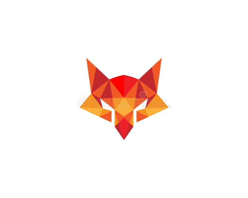 Tech Pixel Fox, Wolf Head Logo Design Stock Vector - Illustration of ...