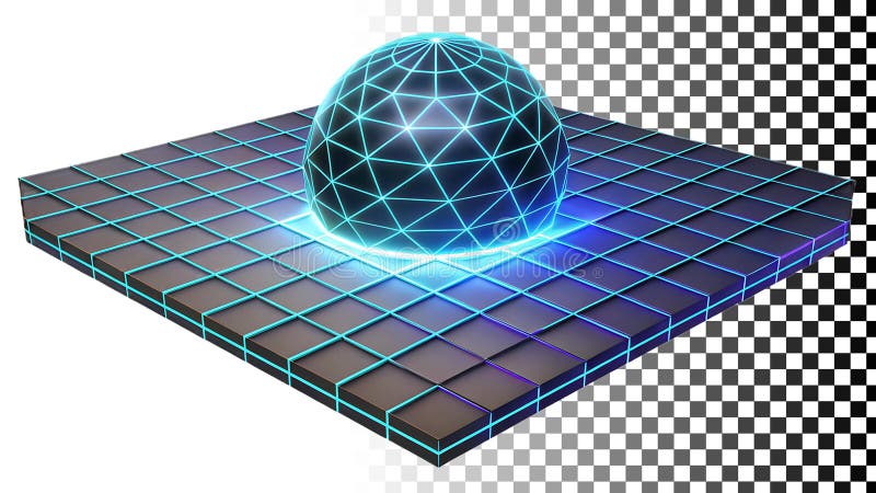 Tech Platform Blue, Digital Stage, Technology Base, and Futuristic ...