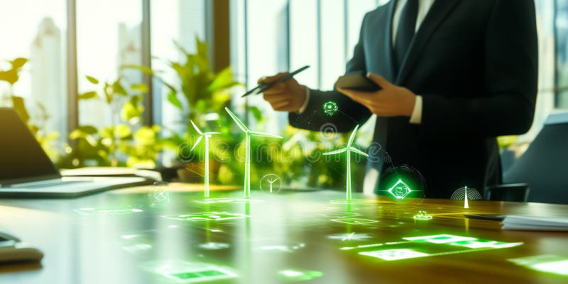 A Tech-Savvy Executive in a Smart Boardroom Using Data Analytics To ...