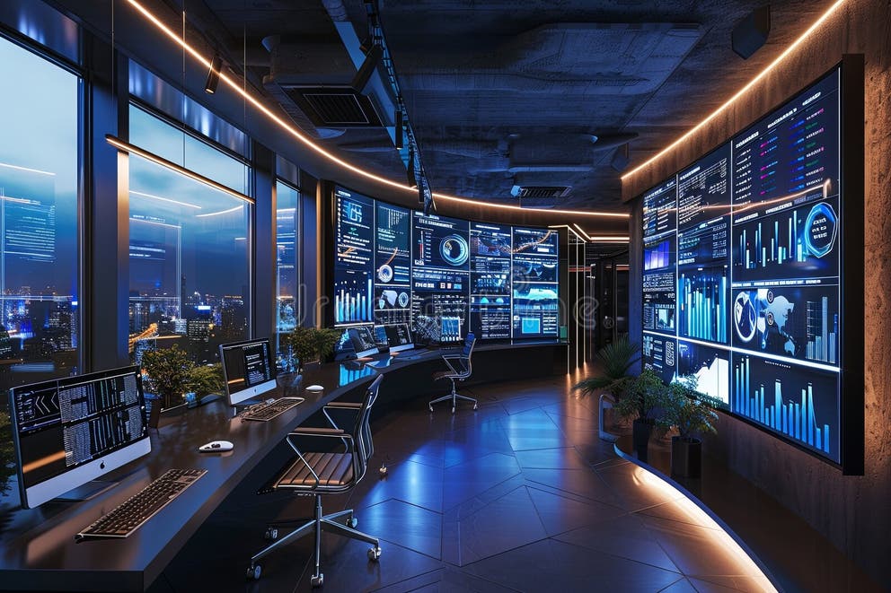 A Tech-savvy Marketing Office Uses AI Algorithms To Analyze User ...