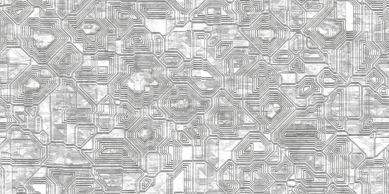 Tech Silver Shiny Metal Sheet Pattern. Seamless Tiling Stock Image ...
