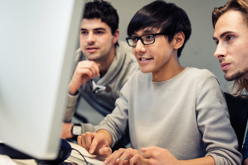 Tech Start-up Founders Working Stock Image - Image of male, team: 88826441