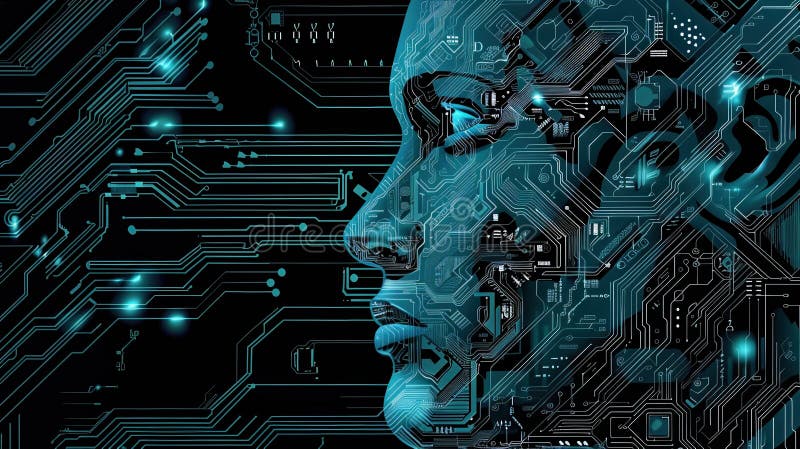 Tech Style Interface Crypto Dashboards Neural Ai Processing Data Stock ...