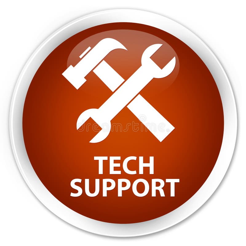 Tech Support Brochure stock vector. Illustration of budget - 9299924