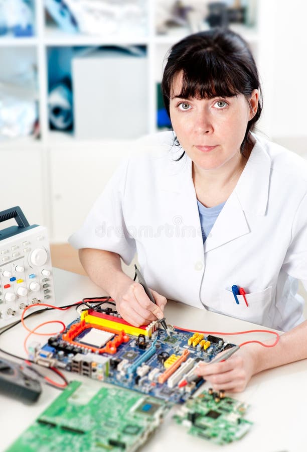 Electronics Engineer - it Technician Editorial Photography - Image of ...