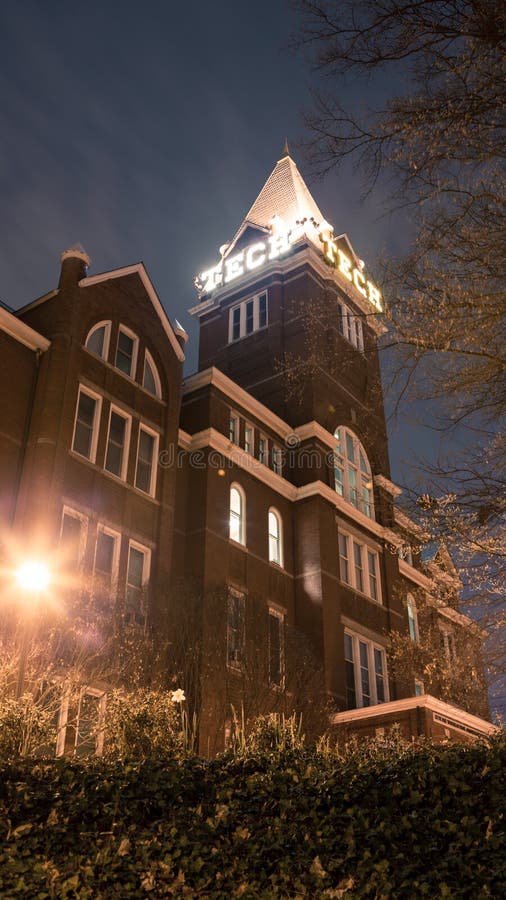 Georgia Institute Of Technology And Bobby Dodd Stadium Editorial ...