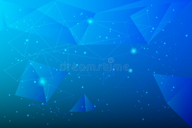 Tech Triangle stock illustration. Illustration of space - 235054107