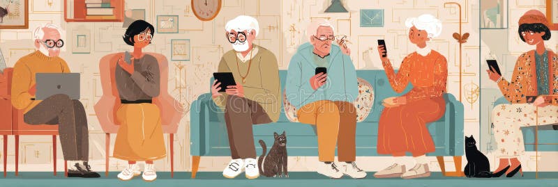Tech Use among Seniors with Helpful Tips for Navigating Technology and ...