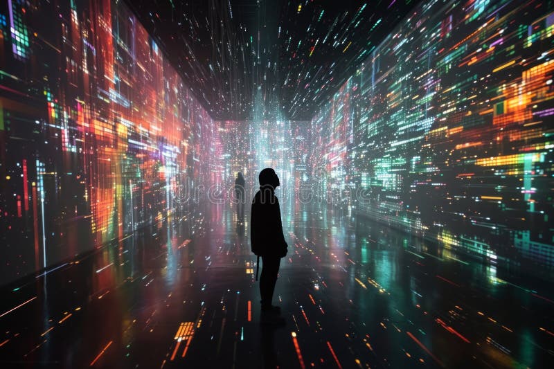 Tech Vision, Abstract Fusion Unveiled in Computers and Photography ...